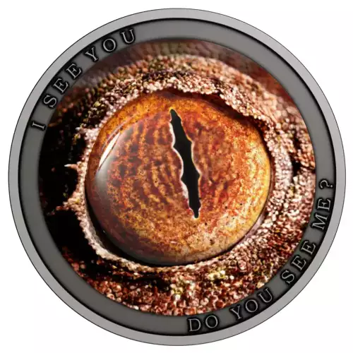 2021 Niue Wild Africa Leaf-Tailed Gecko 1/2 oz Silver Coin (1,000 ...
