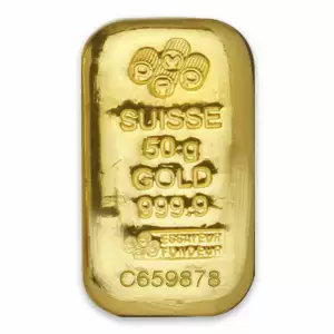 50g Engelhard Gold Bar - Bullion Brothers LLC
